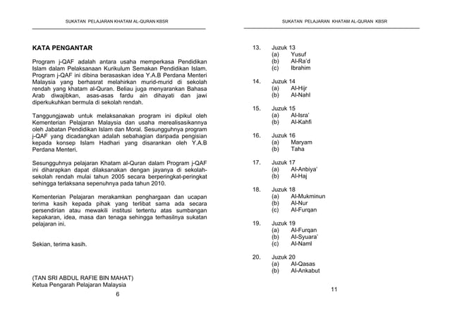 Sukatan khatam-al-quran | PDF