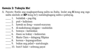 Sukat, Tugma, Kariktan, Matatalinhaga at.pptx