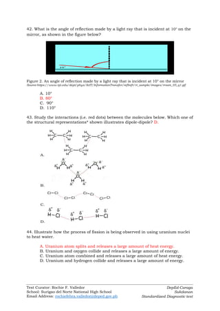SUKDANAN DIAGNOSTIC TEST IN PHYSICAL SCIENCE ANSWER KEYY.pdf
