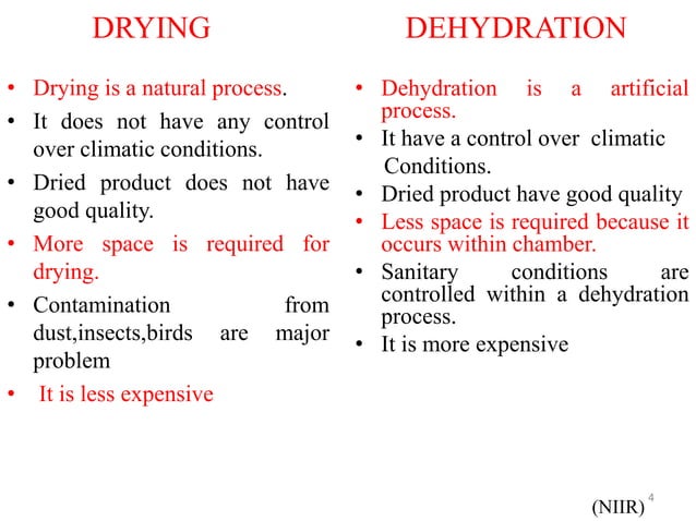 Drying and dehydration of fruit crops | PPTX | Cooking | Food & Drink