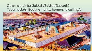 Sukkot (Feast of Tabernacle) lesson | PPTX