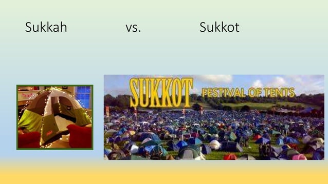 Sukkot (Feast of Tabernacle) lesson | PPTX | Christianity | Religion ...