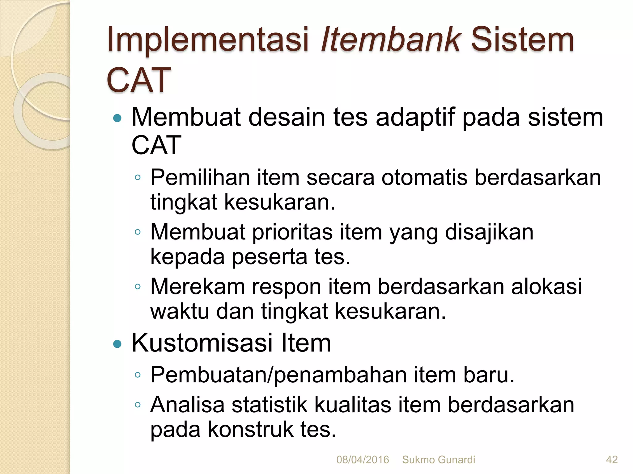 Sukmo gunardi konvensi bali 2016 | PPT