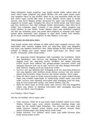 Suksesi Negara Docx