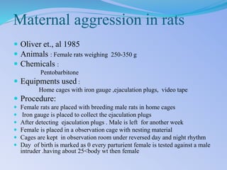 Anxiolytics screening methods | PPTX | Chemistry | Science