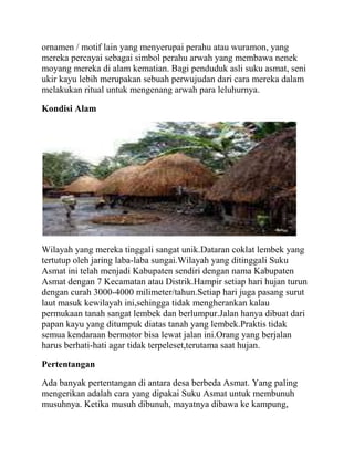 Suku asmat | DOCX