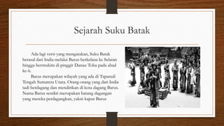 Suku batak | PPTX