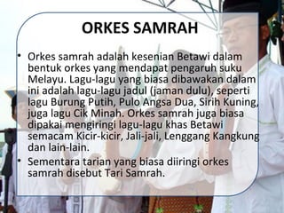 Suku betawiiii | PPT