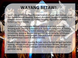 Suku betawiiii | PPT