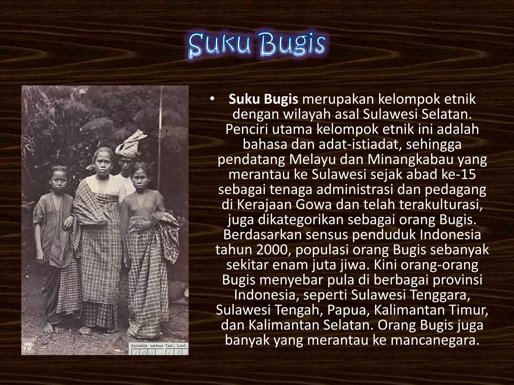 Suku bugis | PPTX