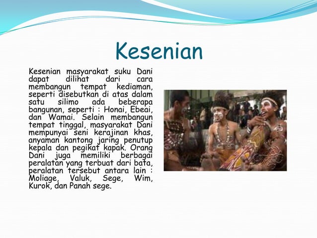 Suku dani elang_smancip | PPT