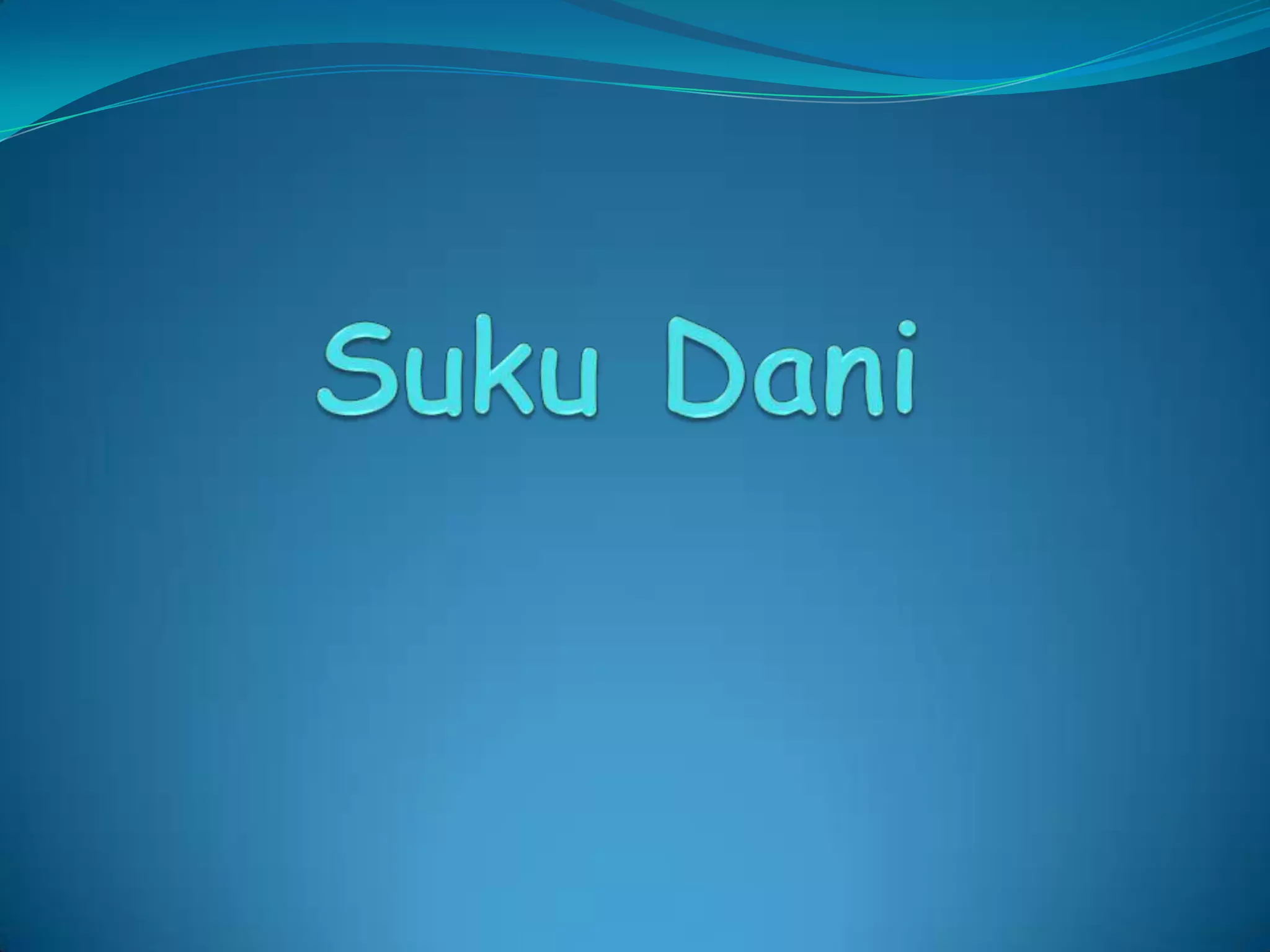 Suku dani elang_smancip | PPT