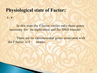 Conjugation-Mechanism and significance | PPTX
