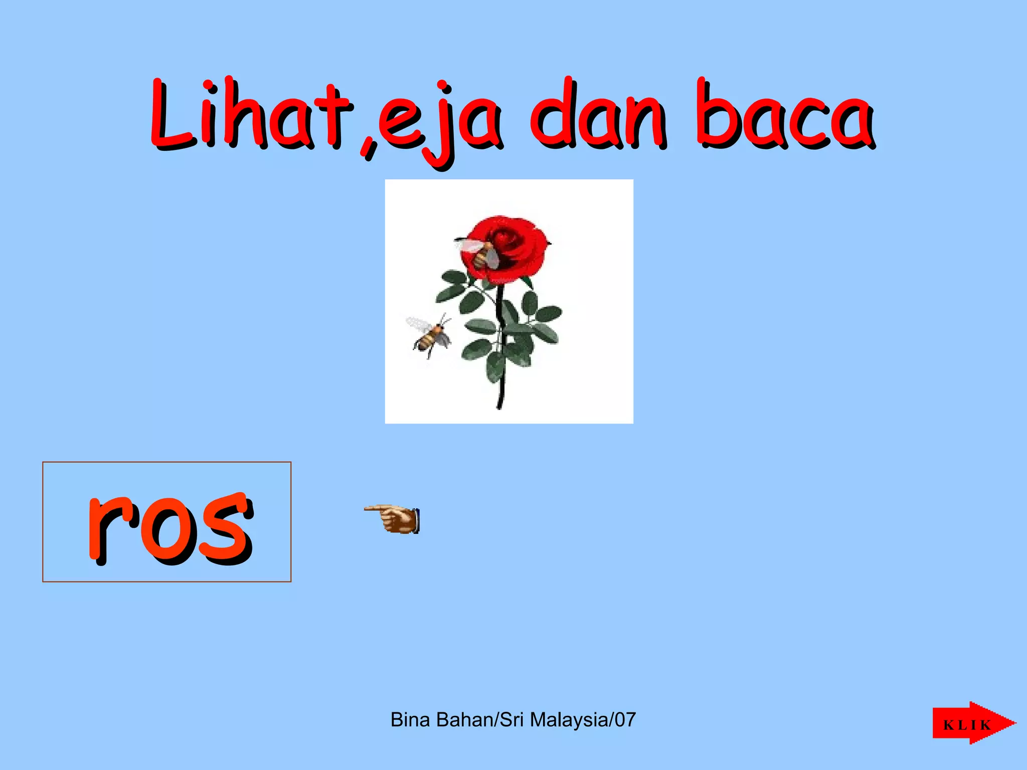 Suku kata tertutup | PPT