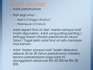 Suku kaum murut | PPTX