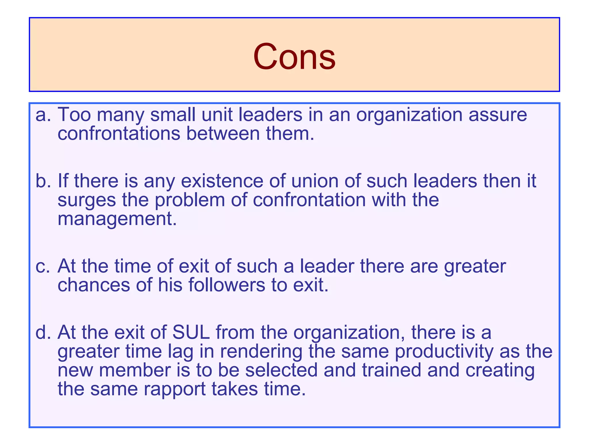 SMALL UNIT LEADER | PPT