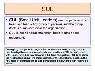 SMALL UNIT LEADER | PPT