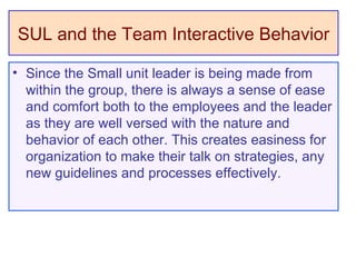 SMALL UNIT LEADER | PPT