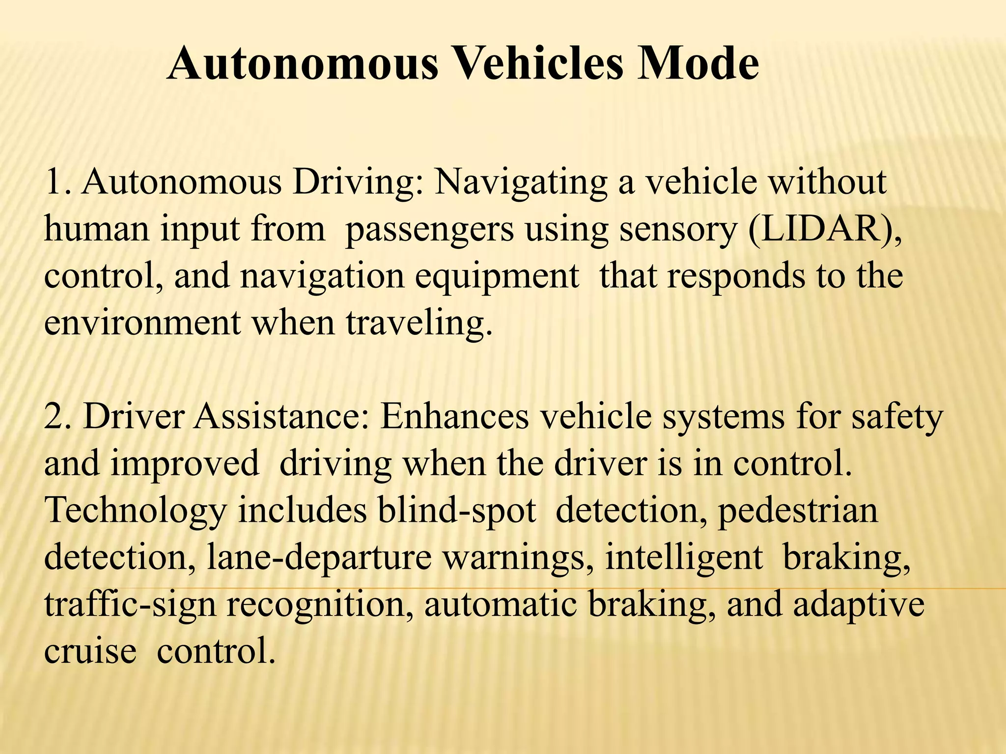 Data Privacy and Security in Autonomous Vehicles | PPTX
