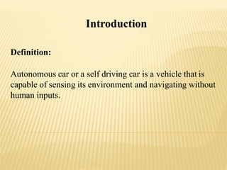 Data Privacy and Security in Autonomous Vehicles | PPTX