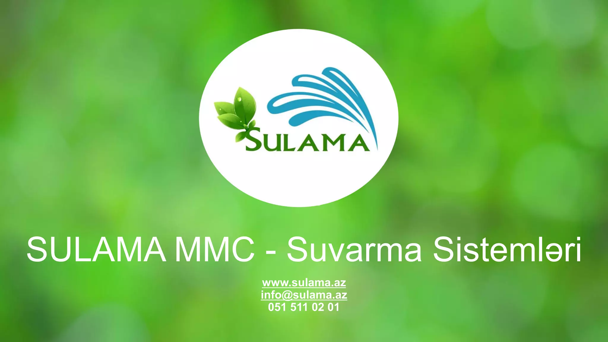 Suvarma sistemleri |Suvarma sistemelrinin qurasdirilmasi |Suvarma ...