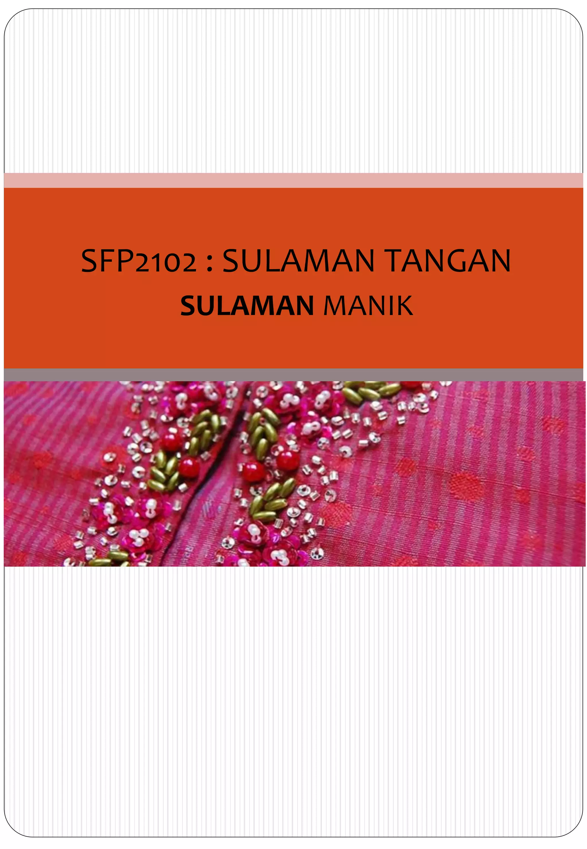 SULAMAN MANIK | PPTX