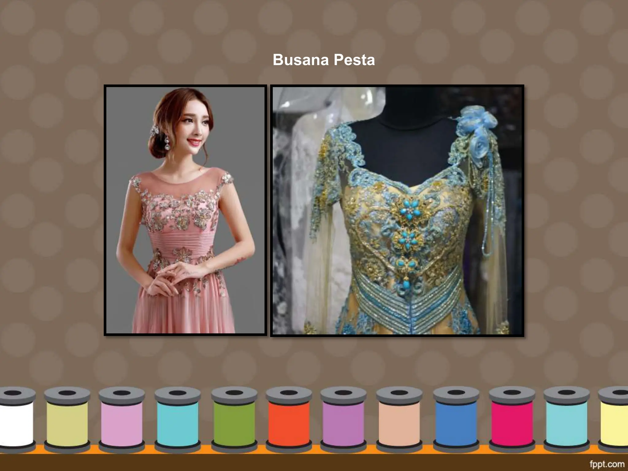 cara atau teknik sulam payet untuk pakaian wanita | PPTX