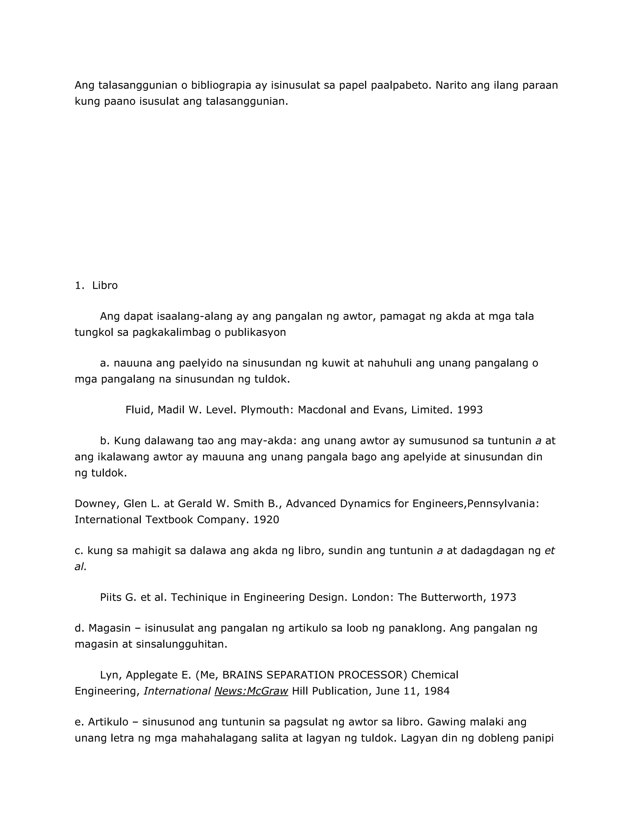 Sulating pananaliksik | PDF