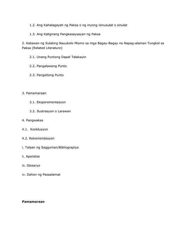 Sulating pananaliksik | PDF