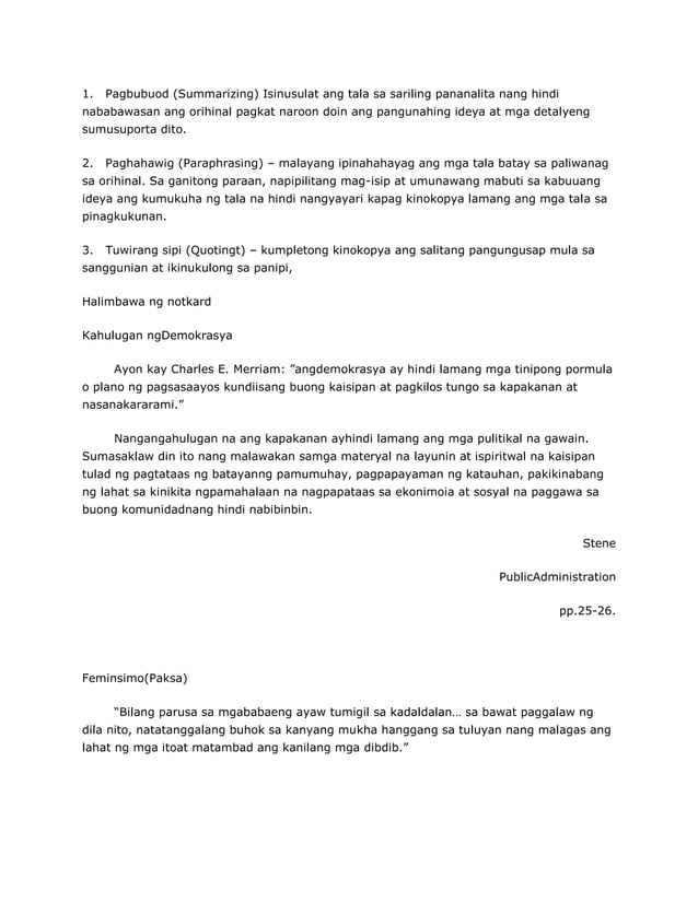 Sulating pananaliksik | PDF