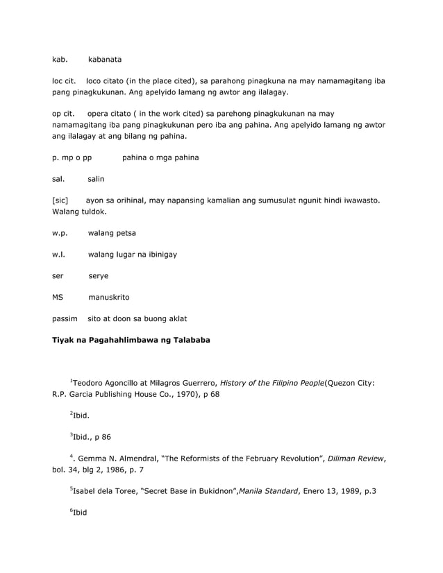 Sulating pananaliksik | PDF