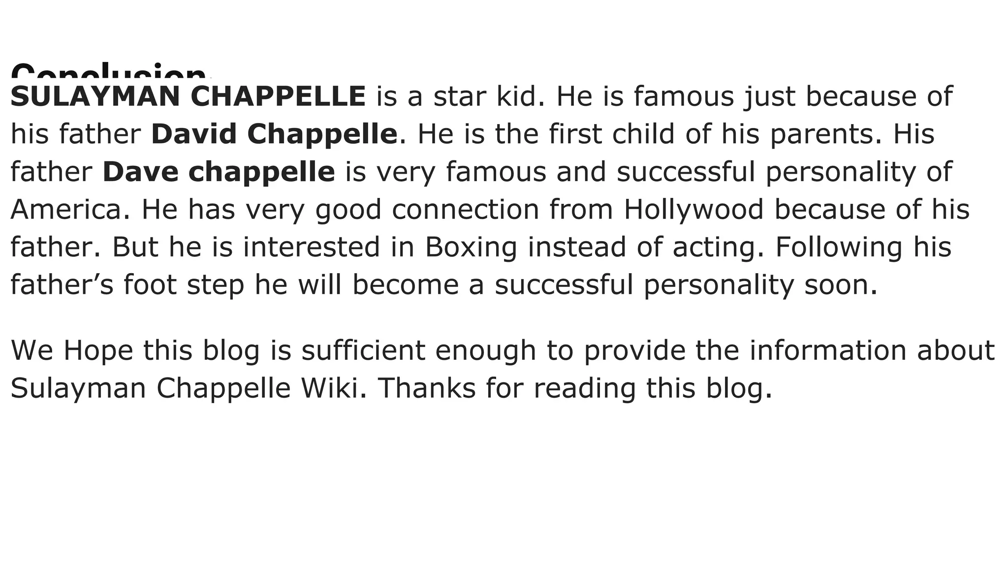 Sulayman Chappelle Wiki | PPTX