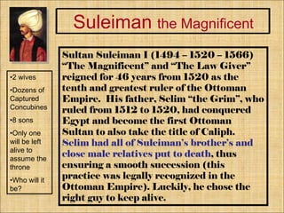 Suleiman the magnificent | PPT
