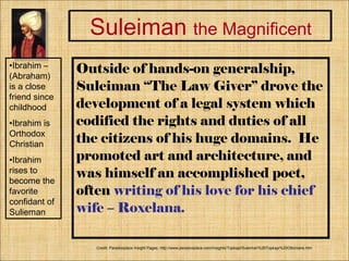 Suleiman the magnificent | PPT