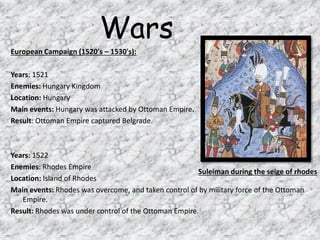 Suleiman the magnificent | PPTX