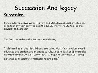 Suleiman the magnificent | PPTX