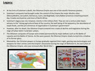 Suleiman the magnificent | PPTX