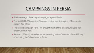 ancient history of Suleiman the magnificent | PPT