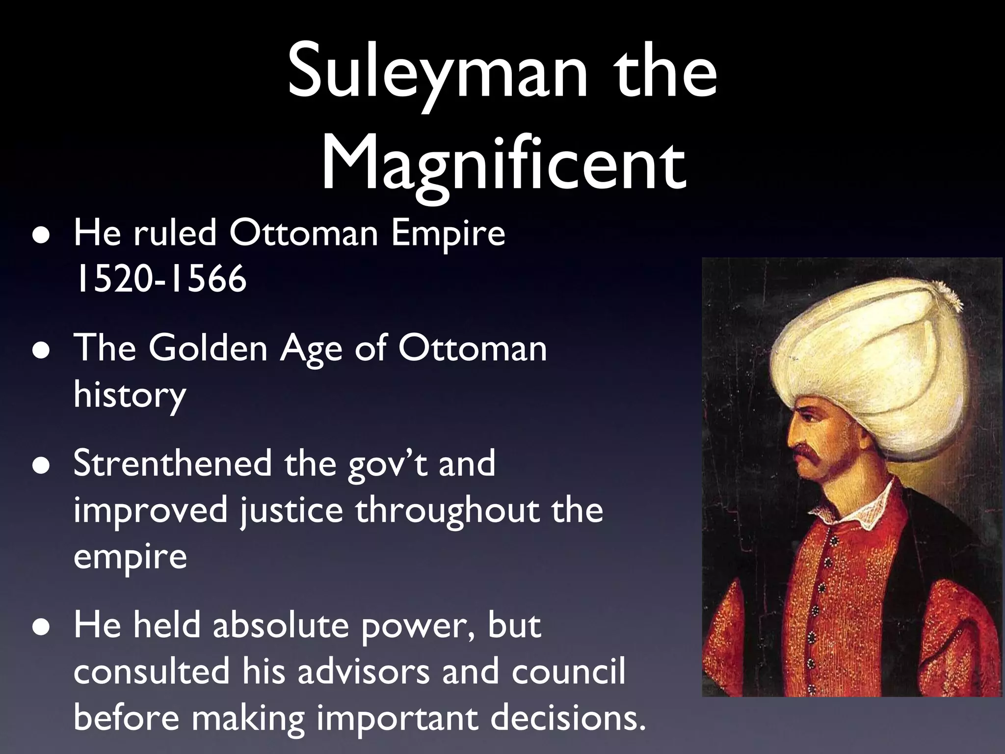 Suleyman The Magnificent | PPT