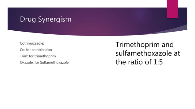 Sulfa drug- Mechanism of action-Resistance mechanism | PPTX