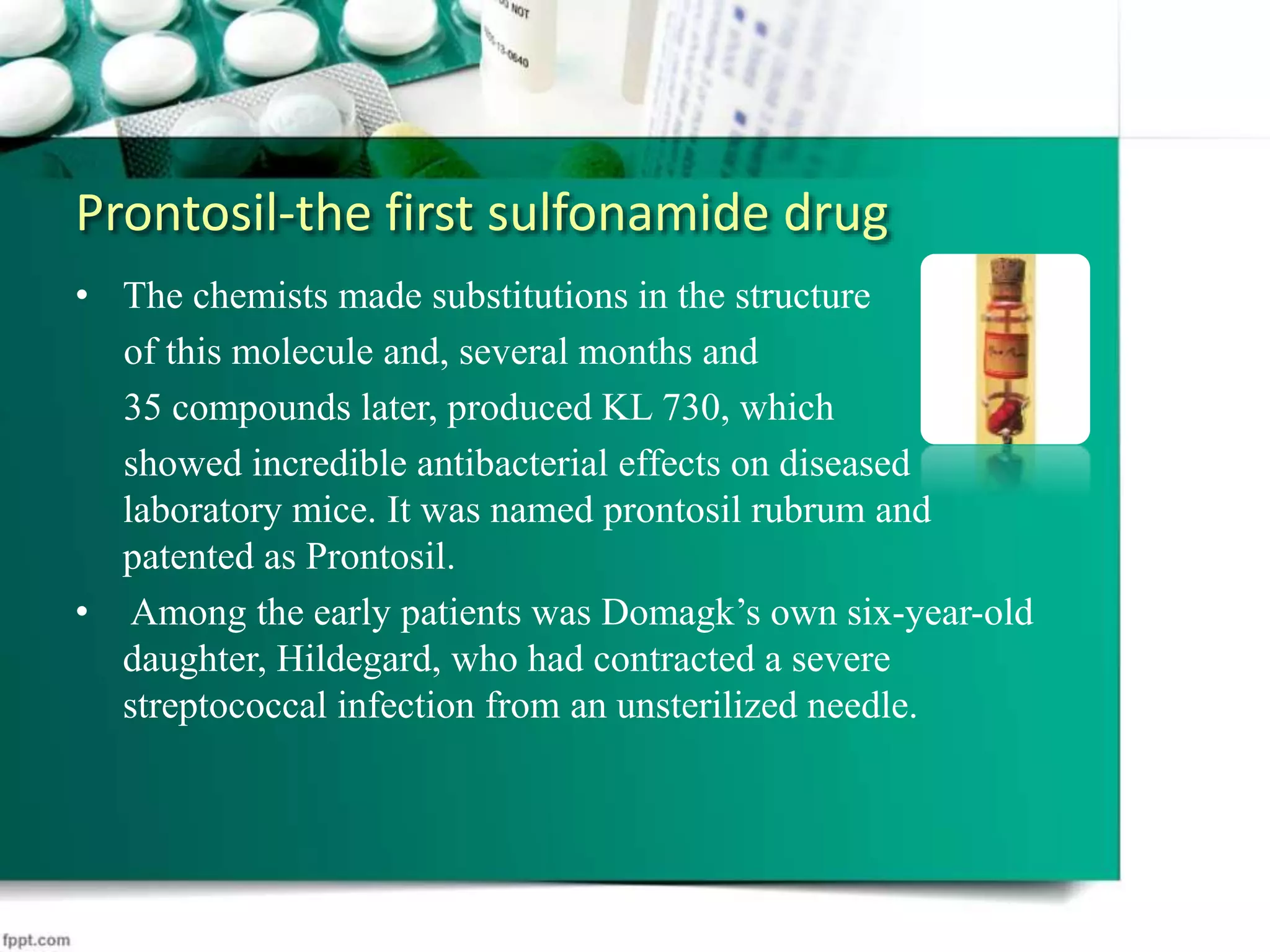 Sulfa drugs and mechanism of action | PPTX