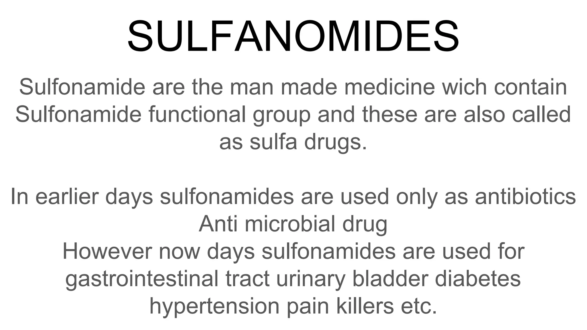 Sulfanomide article .pptx