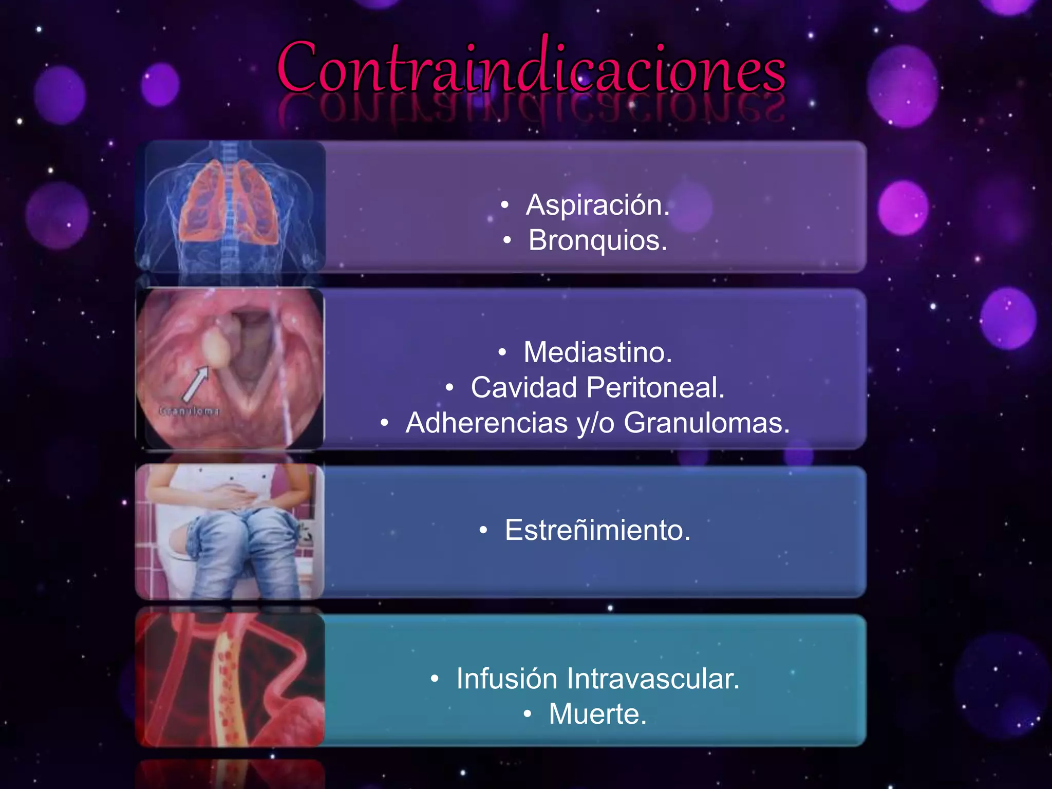 Sulfato de bario como medio de contraste | PPTX