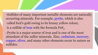 SULFIDE and Its functional groups and naming.pptx