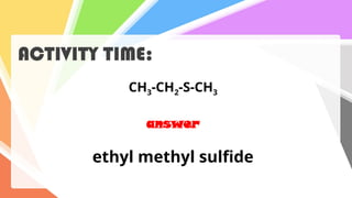 SULFIDE and Its functional groups and naming.pptx