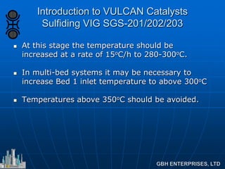 Sulfiding of Sour Shift Catalyst | PDF