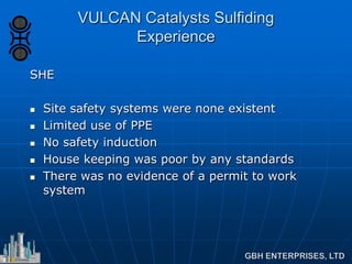 Sulfiding of Sour Shift Catalyst | PDF