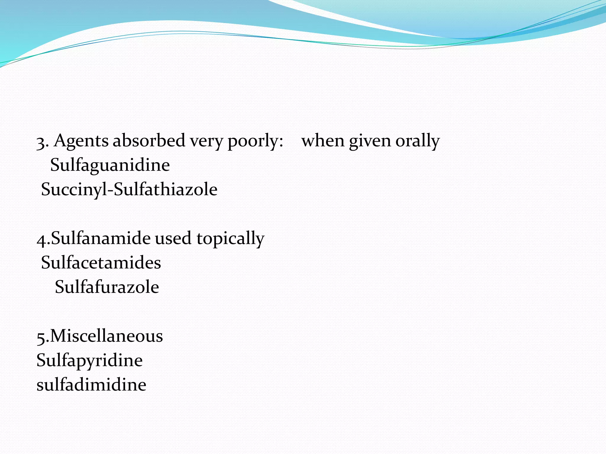 Sulfonamide | PPTX