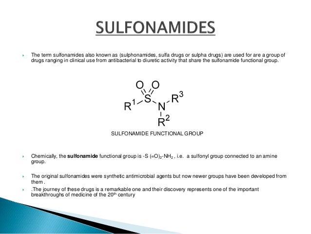 Sulfonamides
