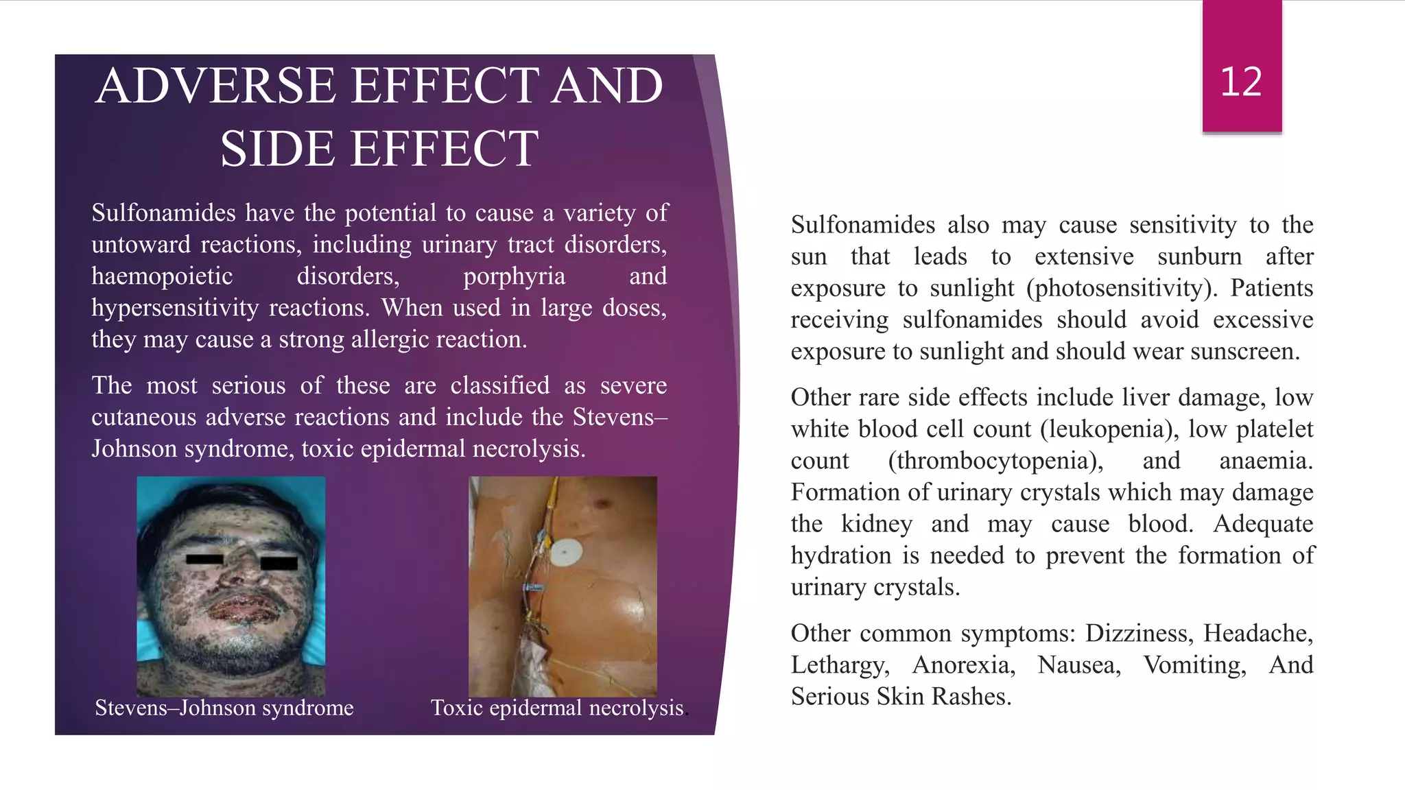 Sulfonamides | PPTX